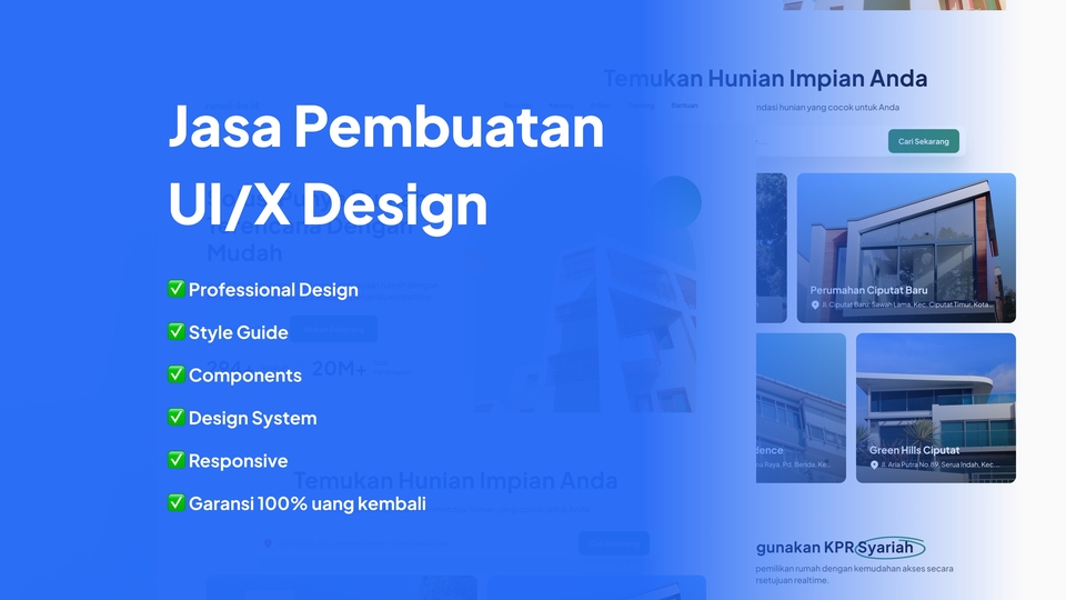 UI/UX Design - Figma dengan Style Guide, Components, Design System ...