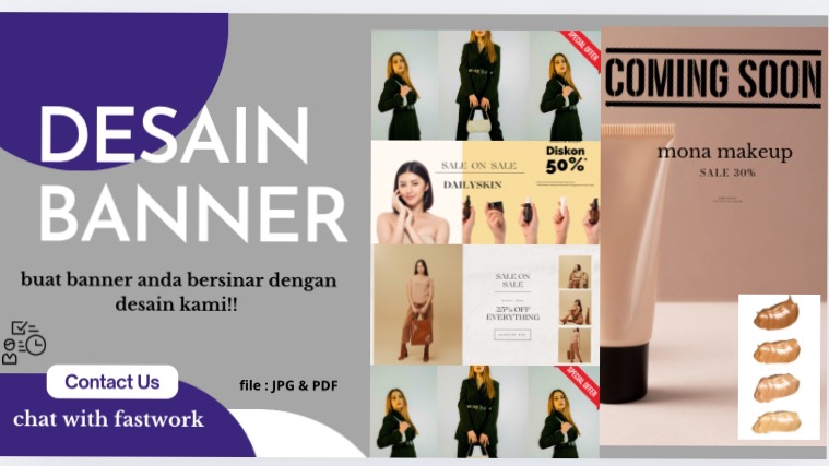 DESAIN BANNER ALA GEN Z