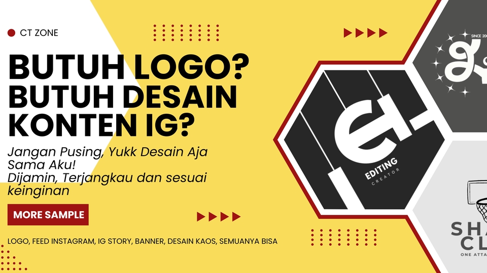 Desain logo/ Desain Grafis murah