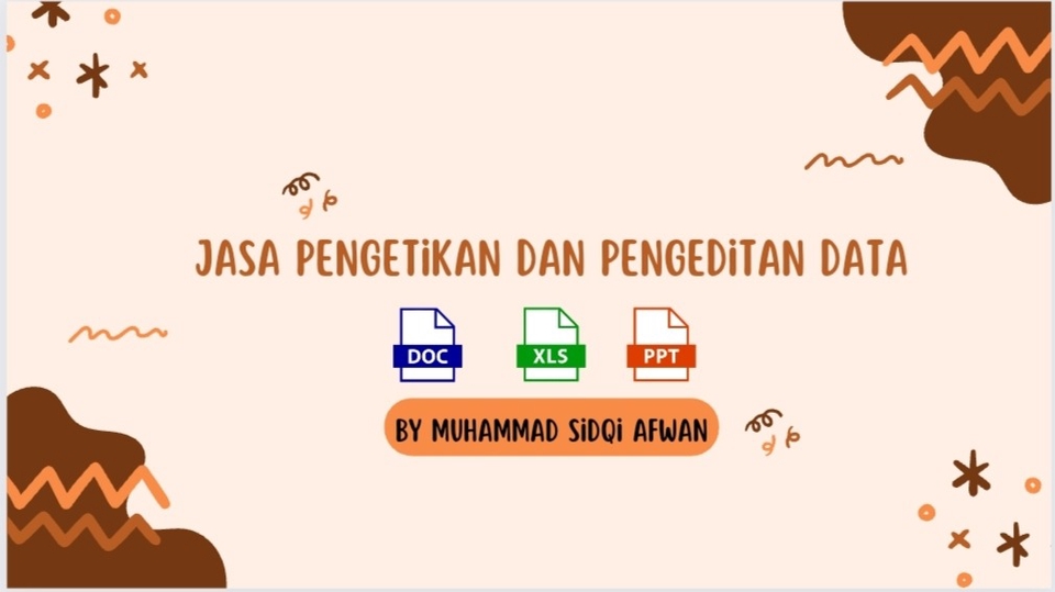 Jasa pengetikan dan editing data