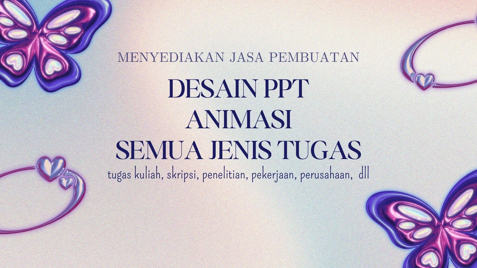 DESAIN PPT (POWERPOINT) ANIMASI SEMUA JENIS TUGAS KULIAH, SKRIPSI, DAN ...