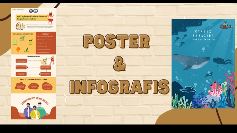 DESIGN POSTER DAN INFOGRAFIS CEPAT, TEPAT, TELITI