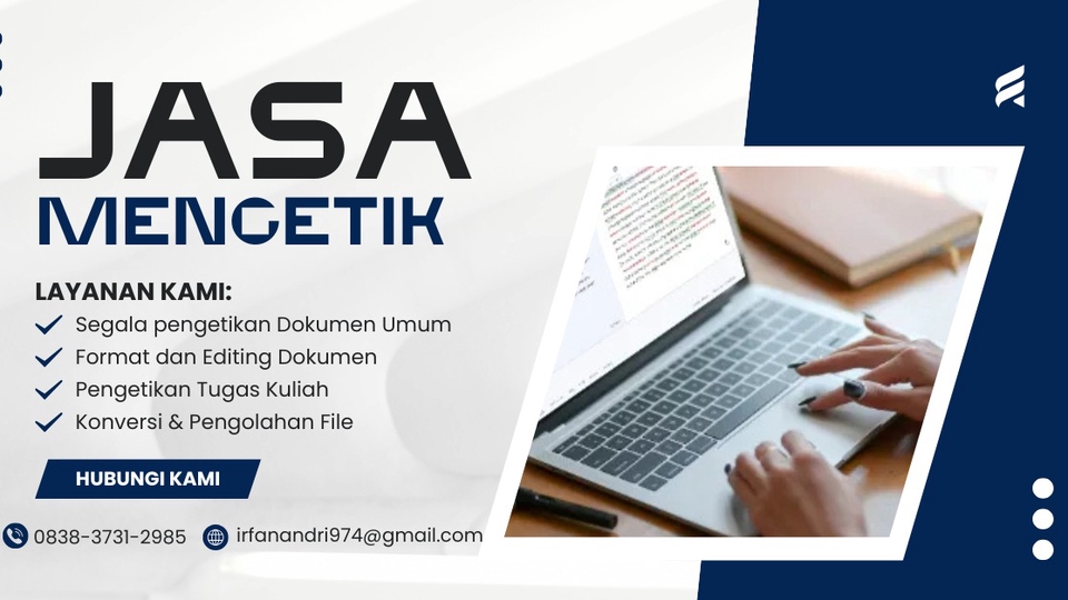 Ketik Dokumen dengan Cepat dan Akurat – Rapi, Bebas Typo!
