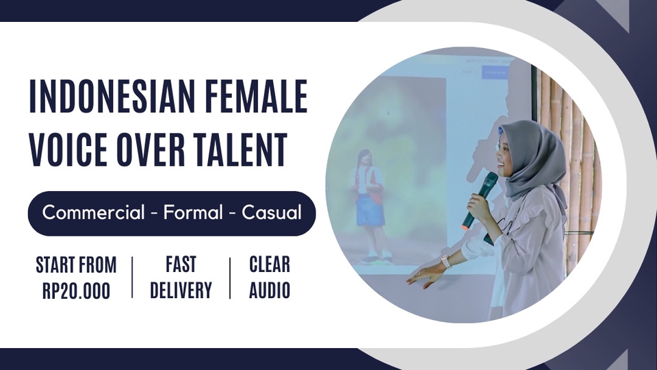 Voice Over Wanita Spesialis Iklan/Commercial