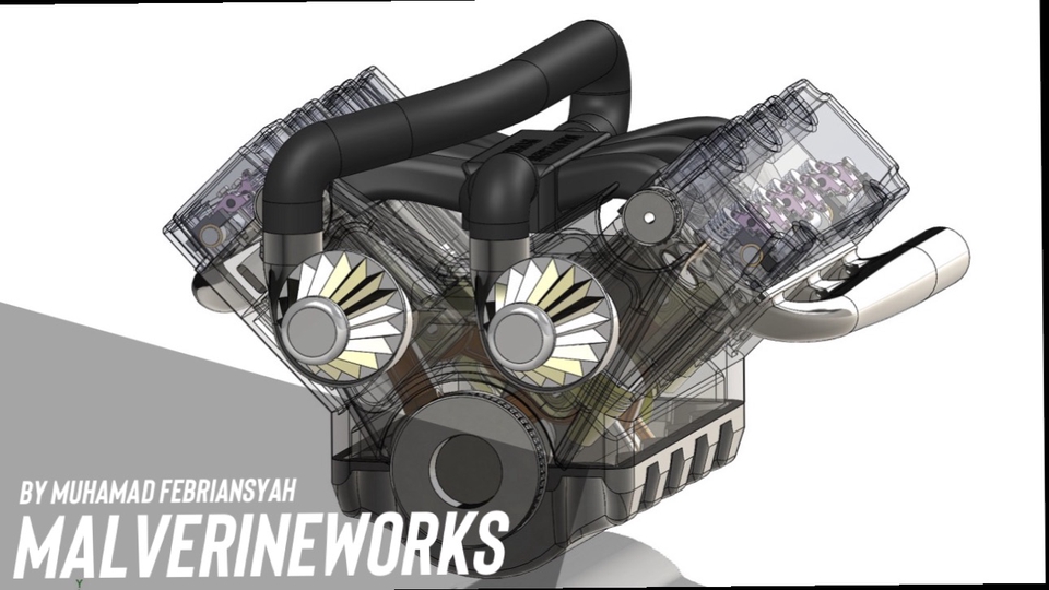 Jasa desain Solidworks (2D/3D)