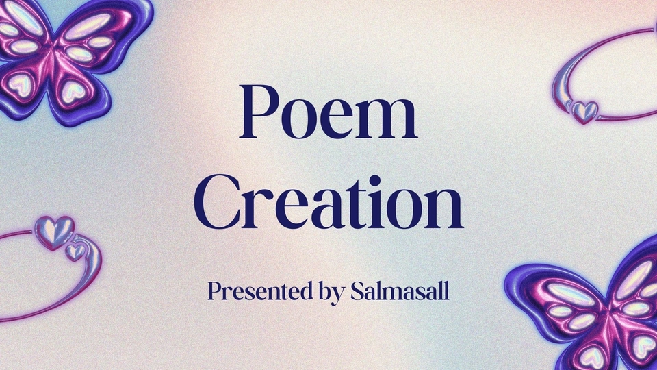 Poem Creation [Cipta Puisi] | Prose Creation [Cipta Prosa]