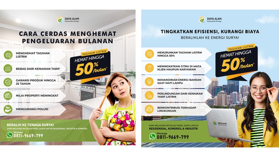 INFOGRAFIS leaflet untuk perusahaan atau bisnis anda