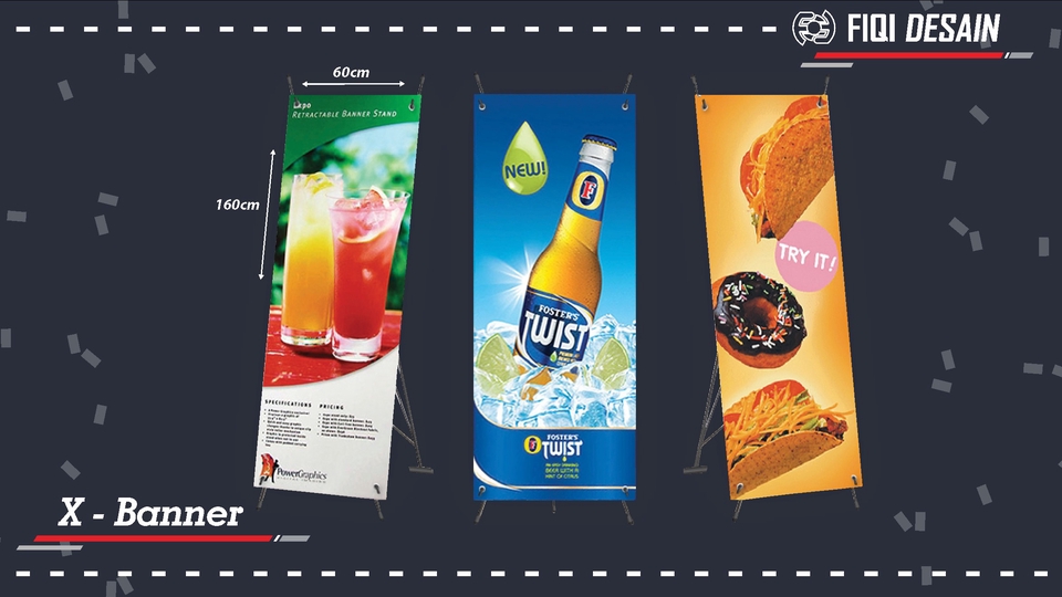 Jasa desain Banner online