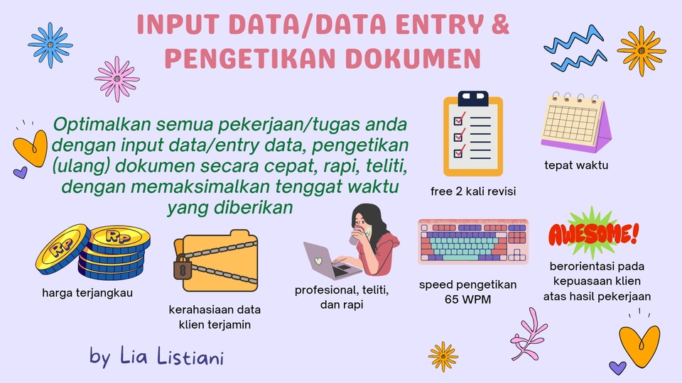 Input Data/Entry Data dan Pengetikan Ulang & Edit Dokumen Cepat, Rapi ...