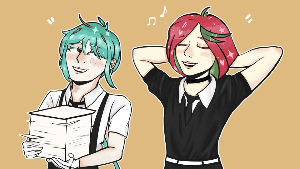 Characters 2D Illustration