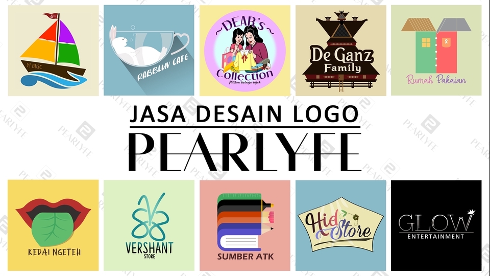 Desain Logo Keren, Unik & Murah