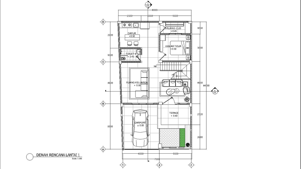 Gambar Kerja CAD / Arsitektur, ME, Plumbing