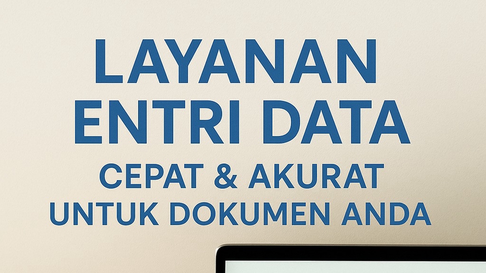 Admin Virtual untuk Entri Data & Pengolahan Dokumen Harian