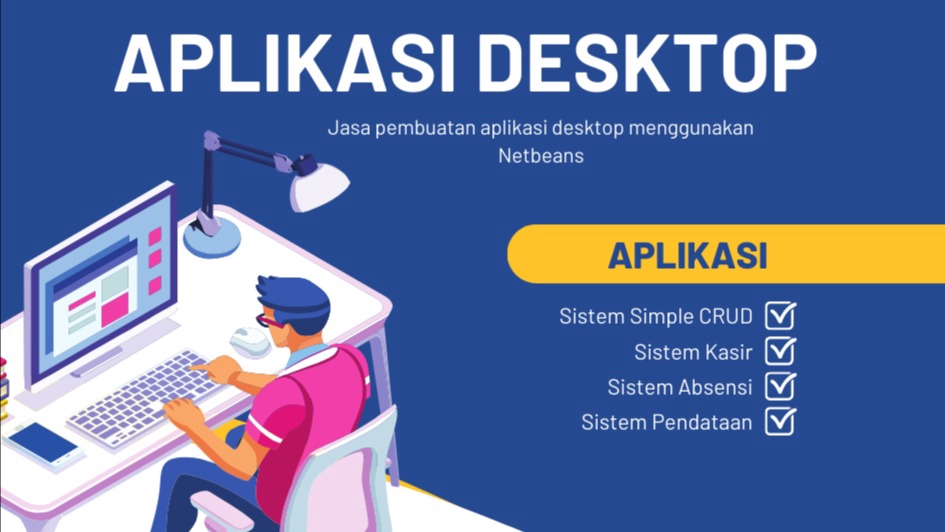 Jasa Pembuatan Aplikasi Desktop (Sistem Absensi, Kasir, atau Custom)