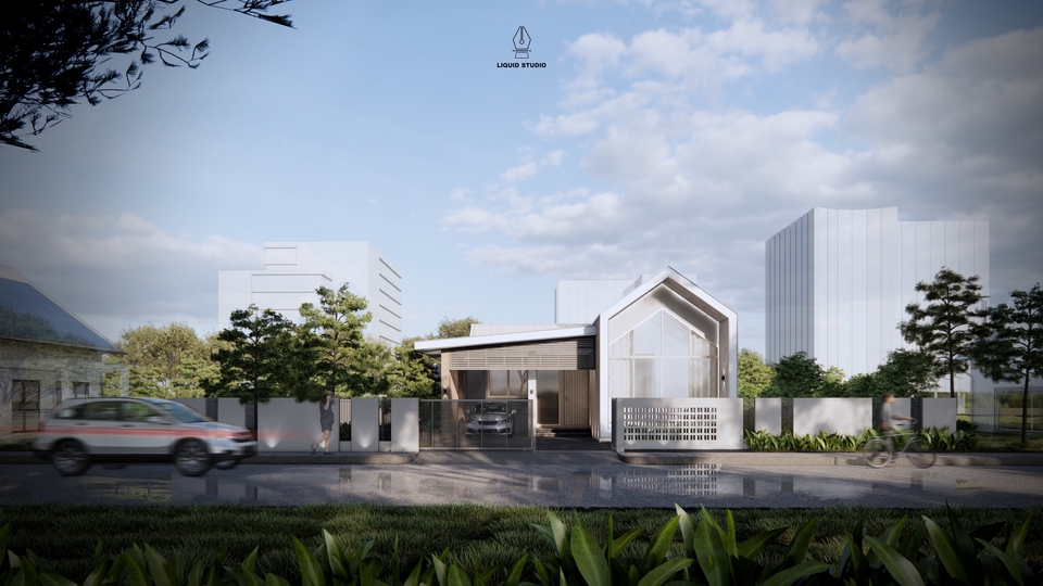 ออกแบบ เขียนแบบ และ RENDER 3D PERSPECTIVE