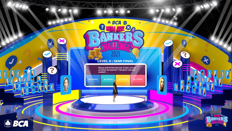 VIRTUAL STAGE untuk event online, webinar, launching produk dll