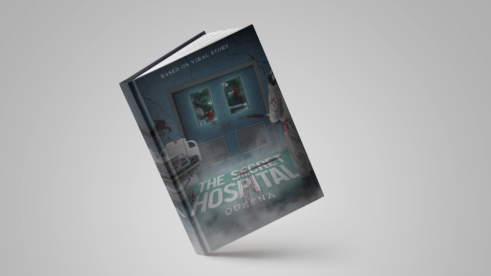 Design Cover Buku dengan style design digital imaging dan digital art