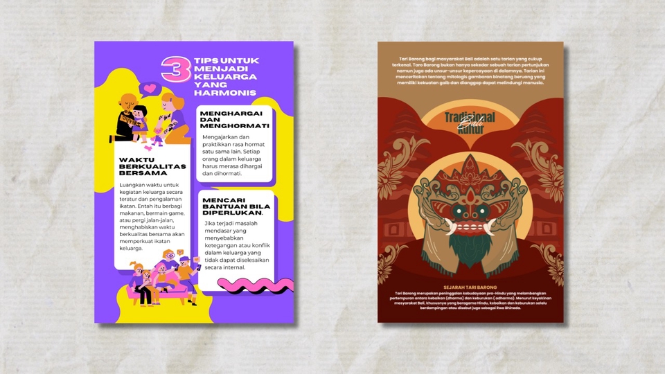 Desain Poster / Infografis