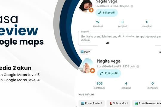 Jasa Review Google Maps Local Guide Level 5 dan Level 4