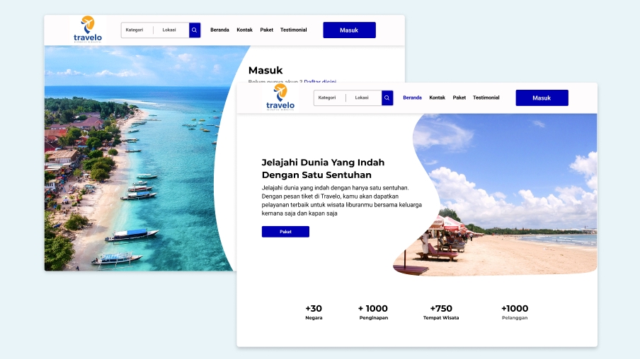 Pembuatan Desain UI/UX Dengan Tampilan yang Menarik serta Responsive