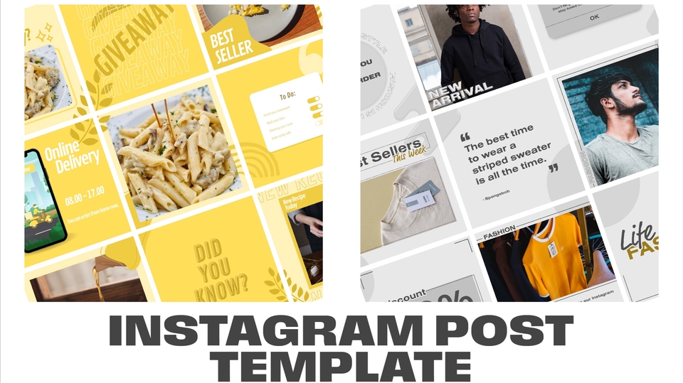 Custom Instagram Post Template