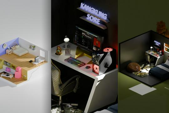 3D Interior