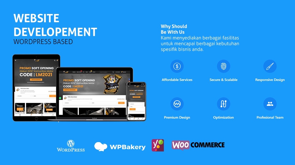 Jasa Pembuatan Website - Wordpress Responsive