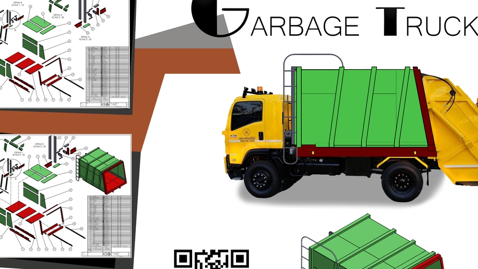 ออกแบบ เขียนแบบ SOLIDWORKS, NX/UG (2D 3D)