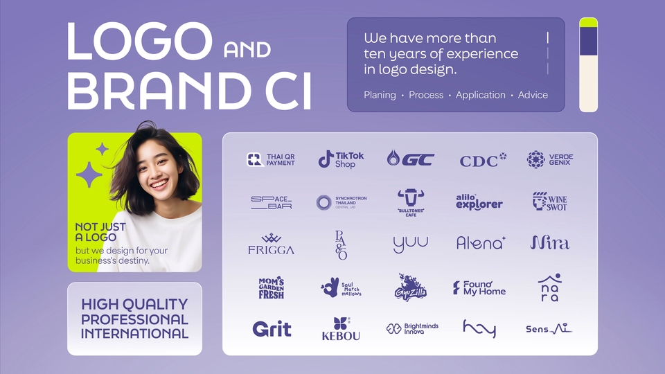 BRAND CI คุณภาพสูง ด้วยประสบการณ์มากกว่า 10 ปี