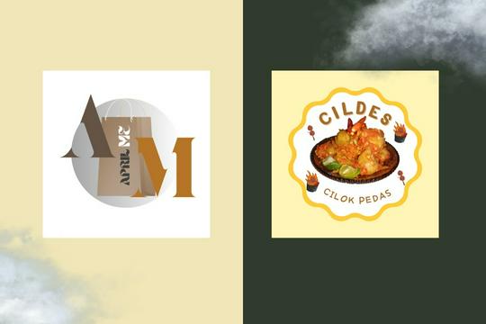 DESAIN LOGO SIMPLE DAN MENARIK