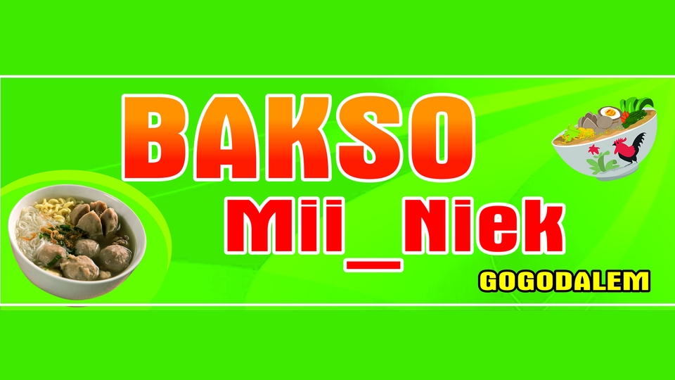 desain banner / spanduk produk jadi dalam 1 hari