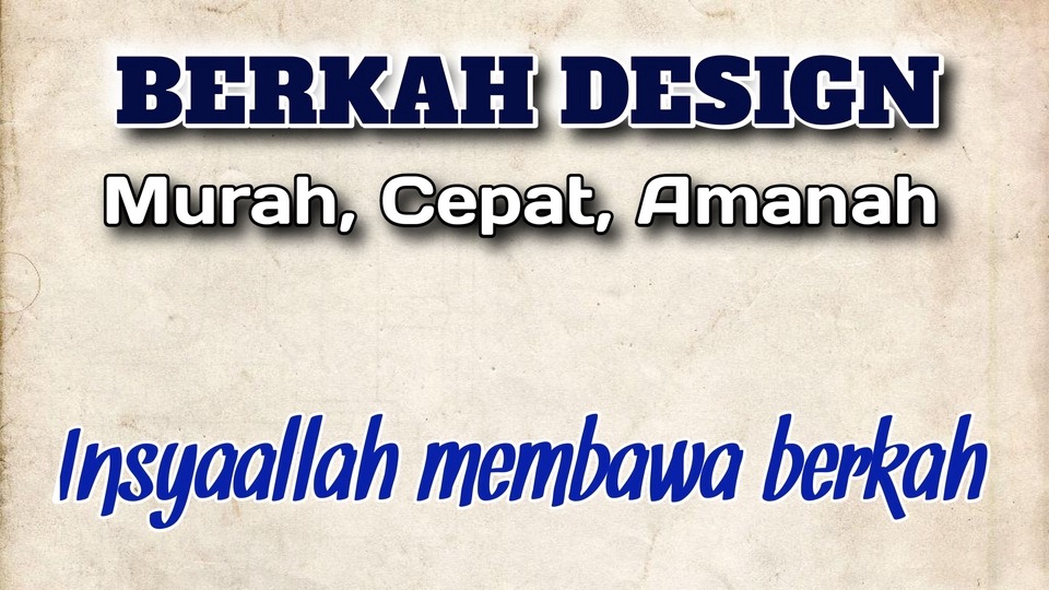 Segala Macam bentuk design menarik, murah, amanah, cepat (1 hari jadi)