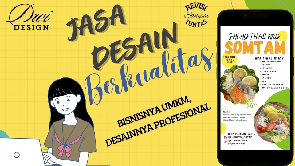 Sosial Media Design l Banner Online l Revisi tanpa batas