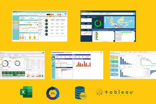 Data Analyst | Dashboard Visualization with Tableau | Pelatihan Tableau