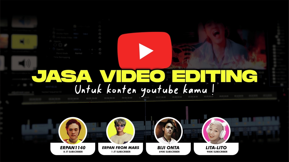 Video Editor untuk Segala Konten Youtube Kamu!