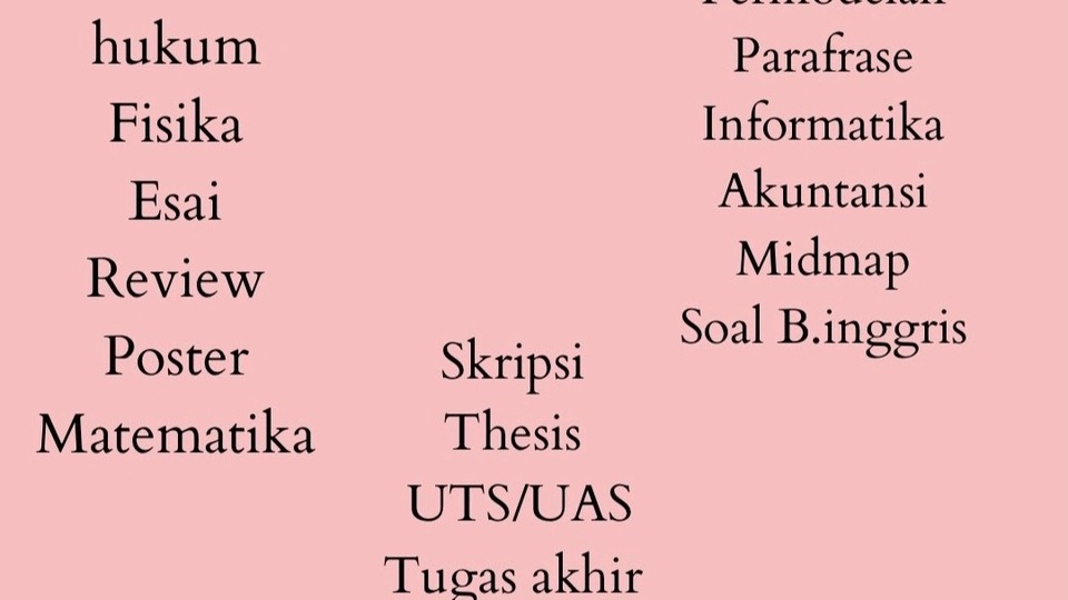 JASA JOKI TUGAS SEMUA MAPEL/MATKUL { SKRIPSI,THESIS,PPT,JURNAL ...