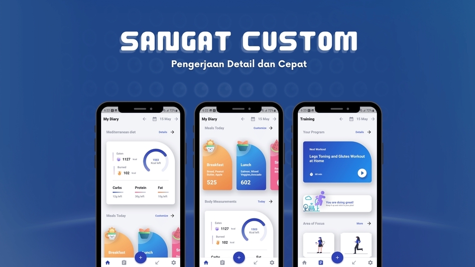 Aplikasi Professional Enterprise Android & Ios Flutter Mobile App dan ...