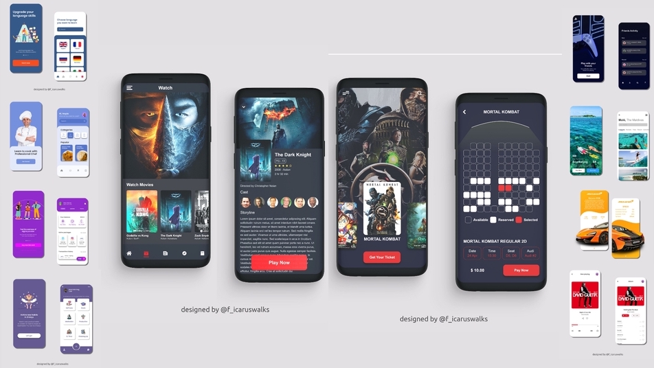 Desain Aplikasi Mobile UI UX Design Android iOS 24 Jam