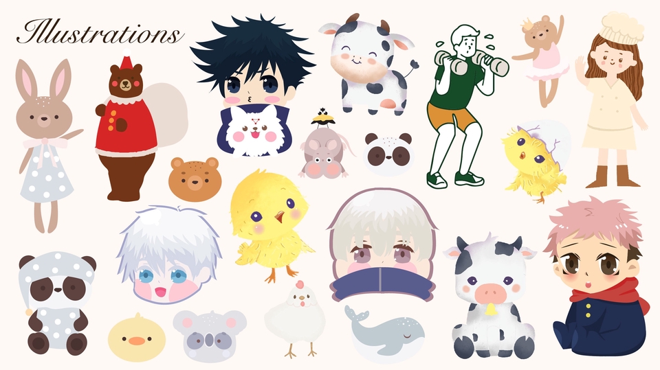 Gambar Ilustrasi Anime & Kartun 2D