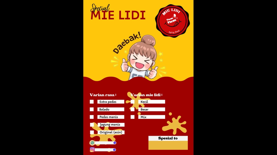 Desain label dan kemasan dalam 3 hari