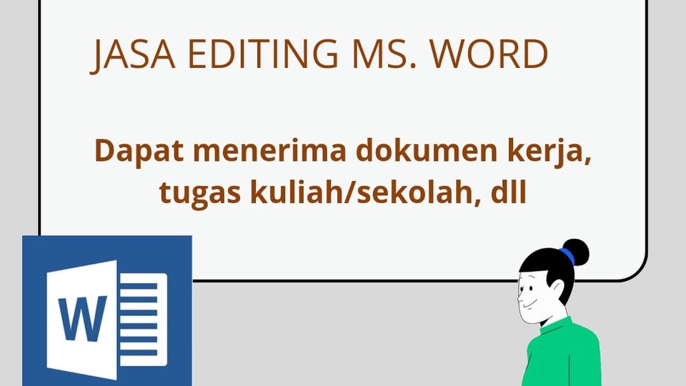 JASA EDITING MICROSOFT WORD
