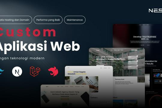Buat Website Custom Profesional Sesuai Kebutuhan Anda