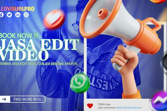Jasa Edit Semua Jenis Video (Short Video, Long Video, Podcast, Video ...