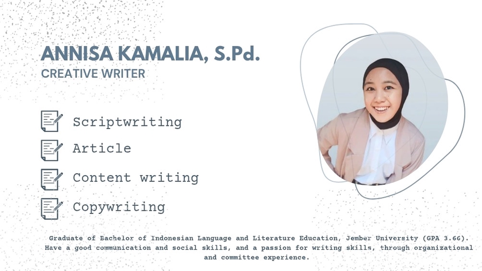 Creative Writing | Script Writing | Content Writing | Copywriting