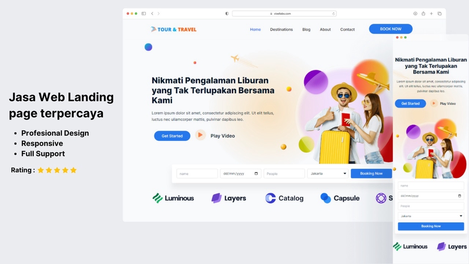 Website Landing Page, Company Profile & Toko Online | Profesional ...