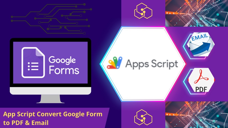 เขียน Google app script สร้าง PDF ไฟล์ และส่งอีเมล์ จาก Google Form