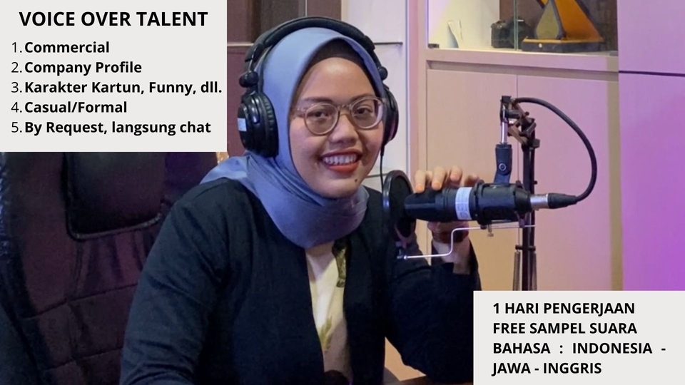PALING MURAH ! JASA VOICE OVER PROFESIONAL DAN COMMERCIAL UNTUK ...