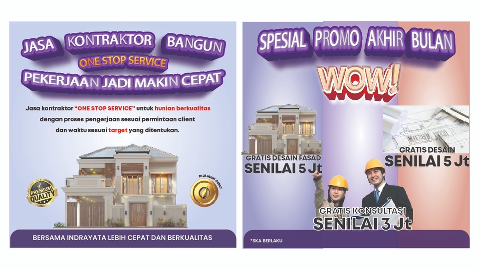 Desain Brosur Promo