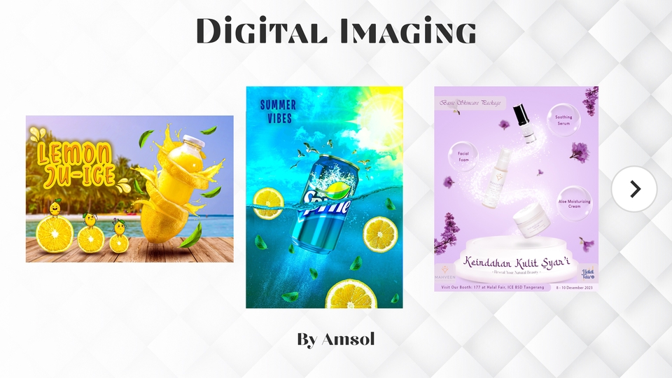 Digital Imaging For : Branding Produk, Poster, dan Promosi lainnya