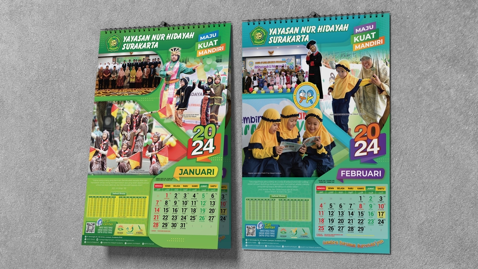 Desain Kalender 2023